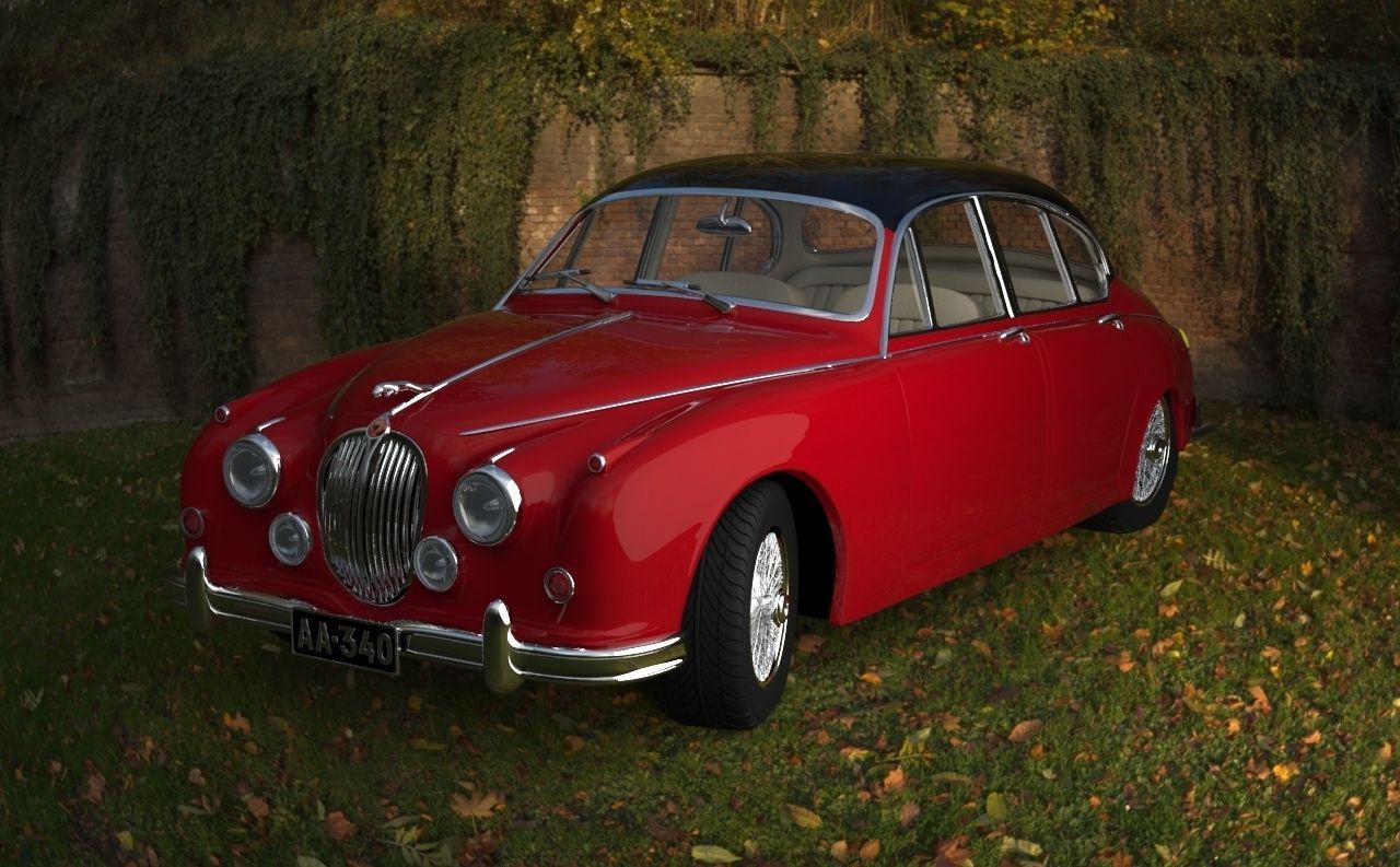Jaguar Mark 2 New Version free 3D model | CGTrader