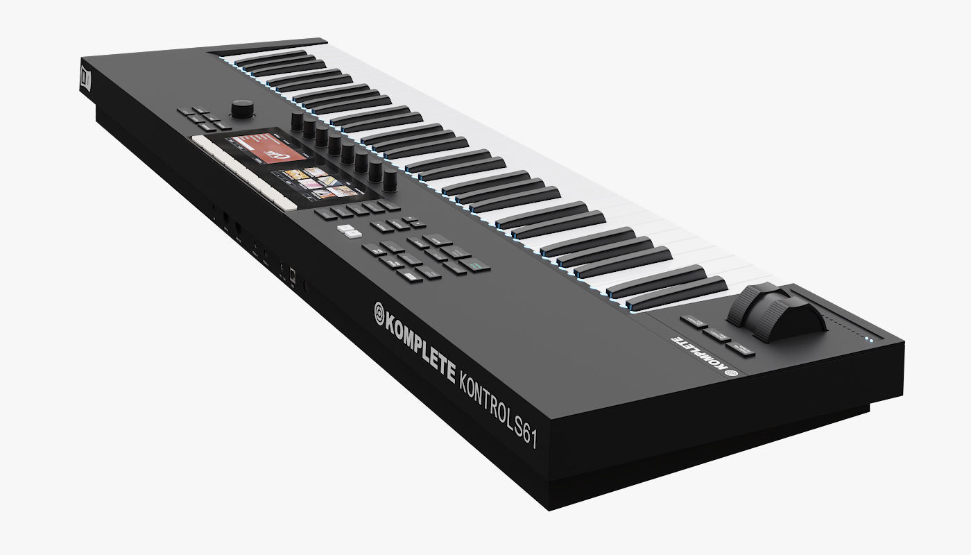 Native Instruments Komplete Kontrol S61 MK2 3D model | CGTrader