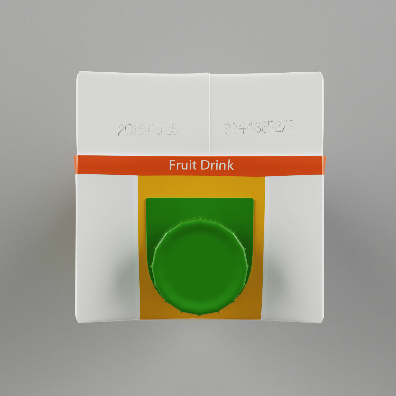 Tetra Juice Carton Box 3D model | CGTrader