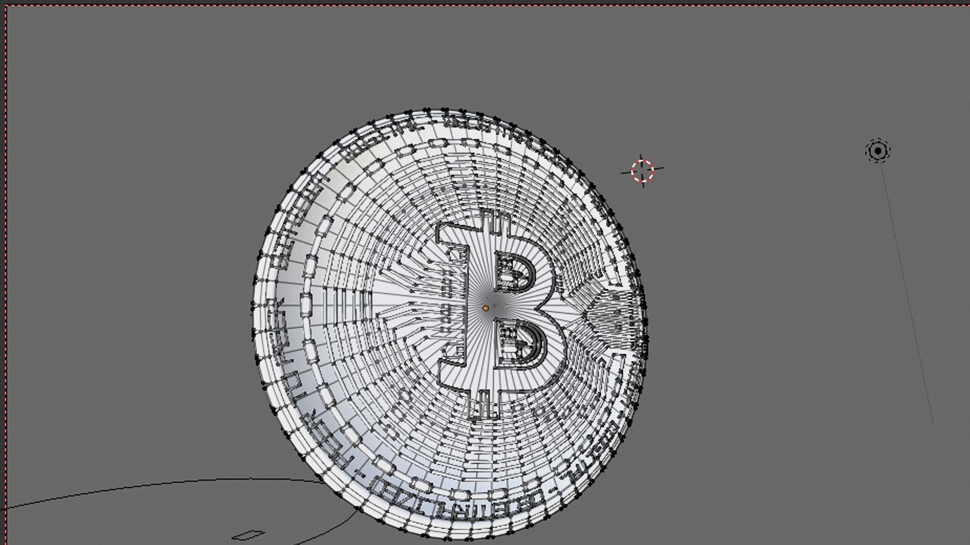 3d bitcoin digital crypto currency coin 3D model | CGTrader