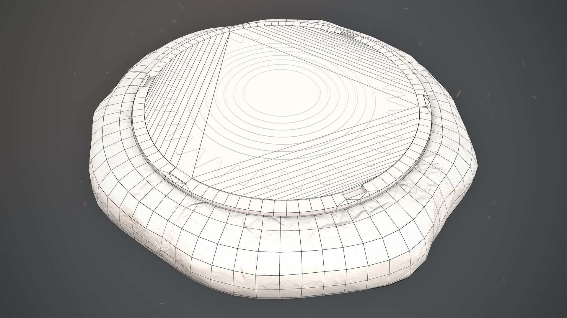 3D model Sewer Hatch v5 VR / AR / low-poly | CGTrader