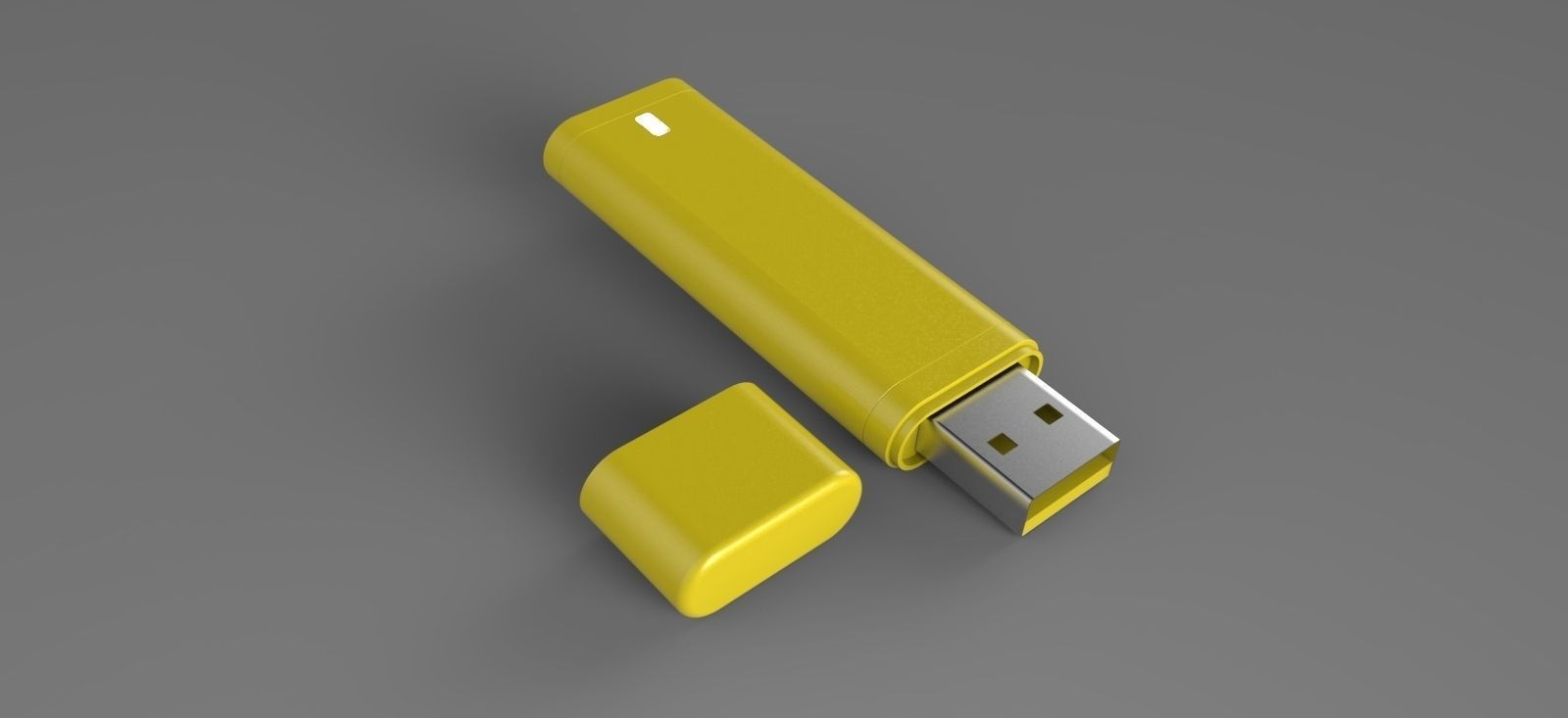 USB Key free 3D model | CGTrader