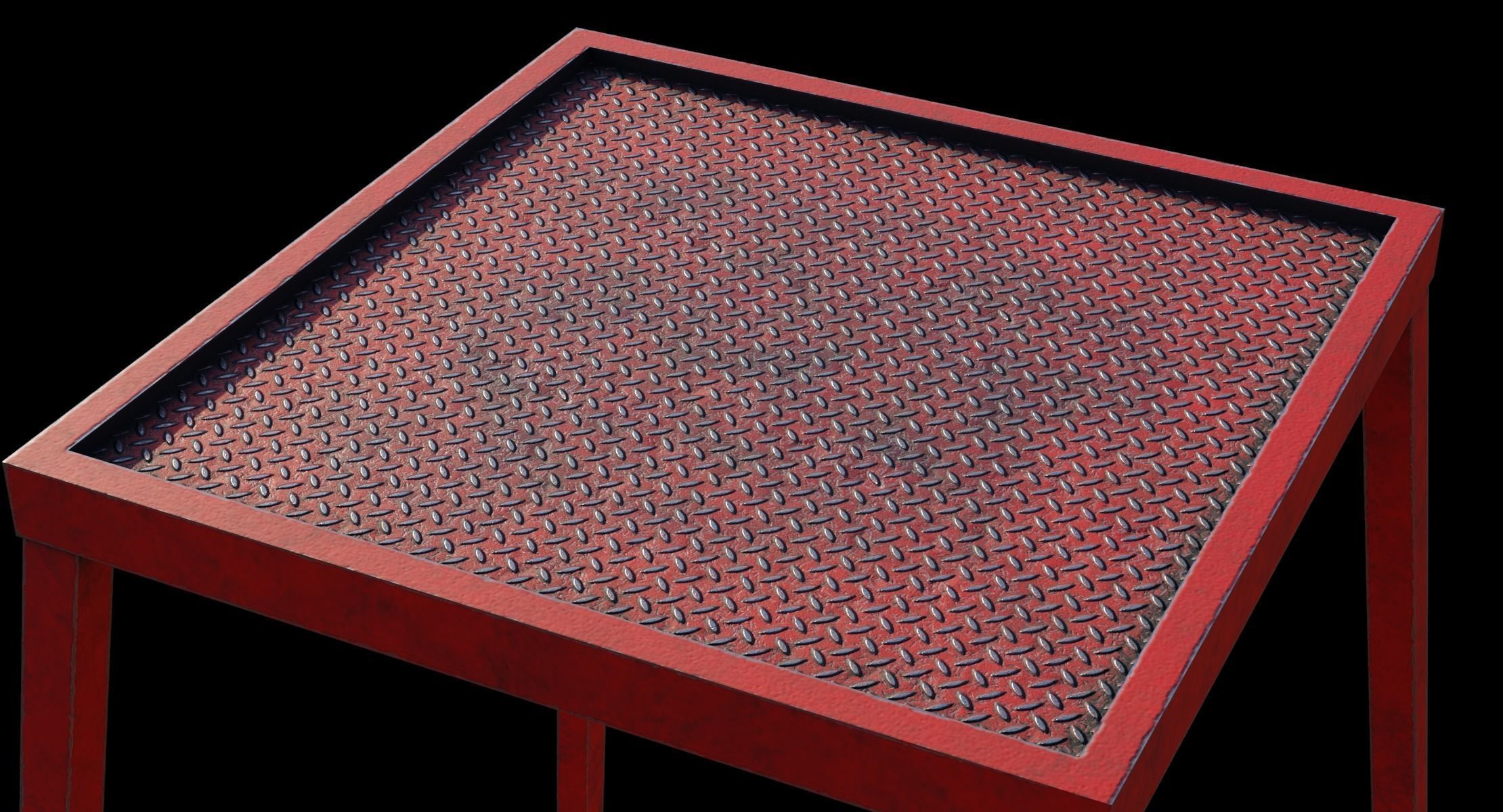 Gym Plyometric Stool - Low Poly 3D model | CGTrader