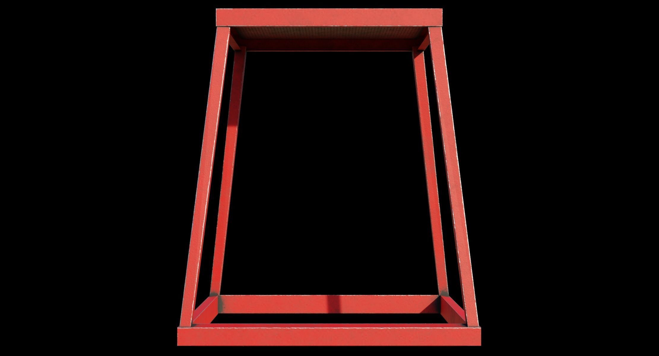 Gym Plyometric Stool - Low Poly 3D model | CGTrader