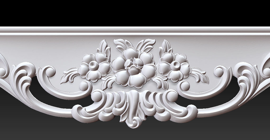 CARVED CABRIOLE Furniture LEG set - 011 free 3D model 3D printable ...