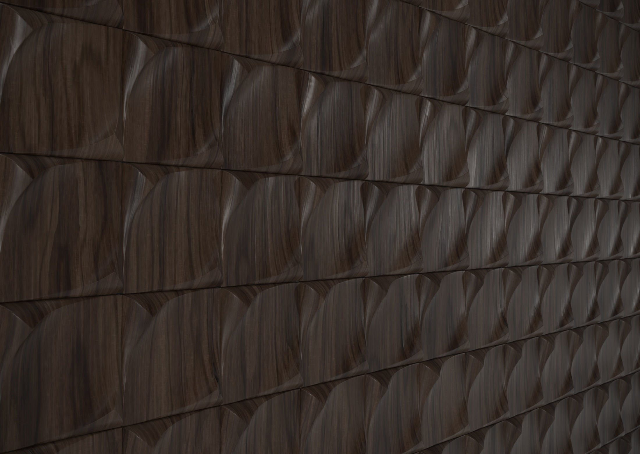 Wooden Decorative Wall Panels 3D model | CGTrader