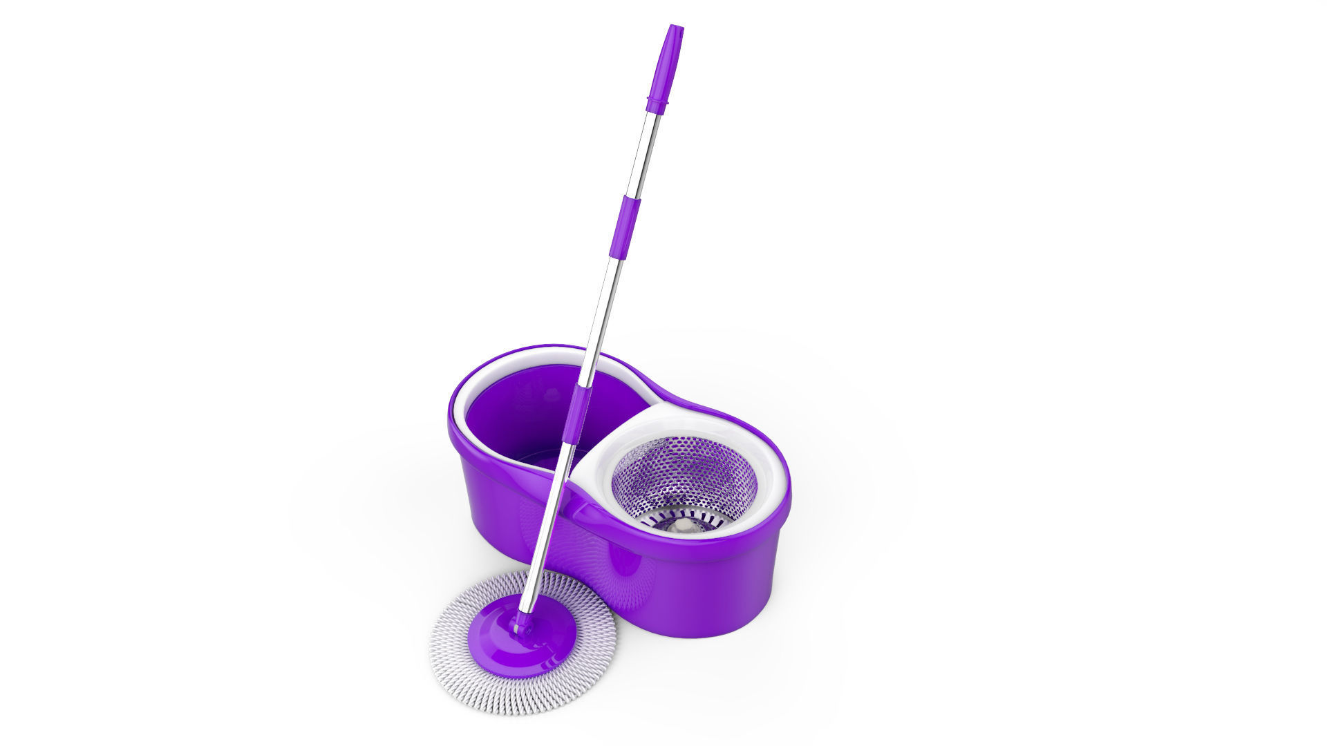 3D model Mop 3d model and broom VR / AR / low-poly | CGTrader