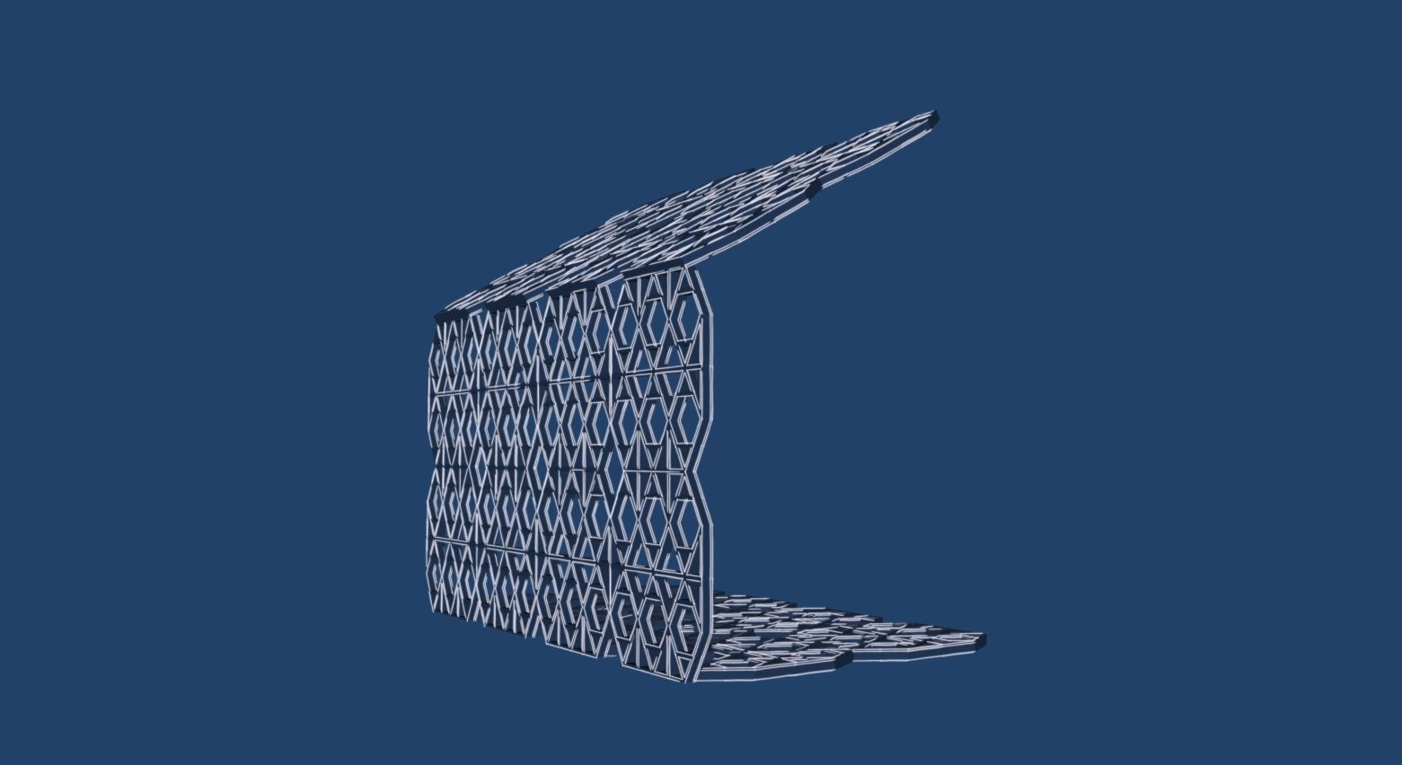 architectural shell 3D model animated | CGTrader