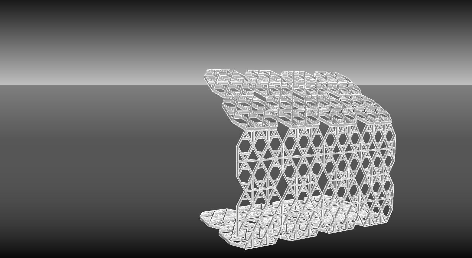 architectural shell 3D model animated | CGTrader