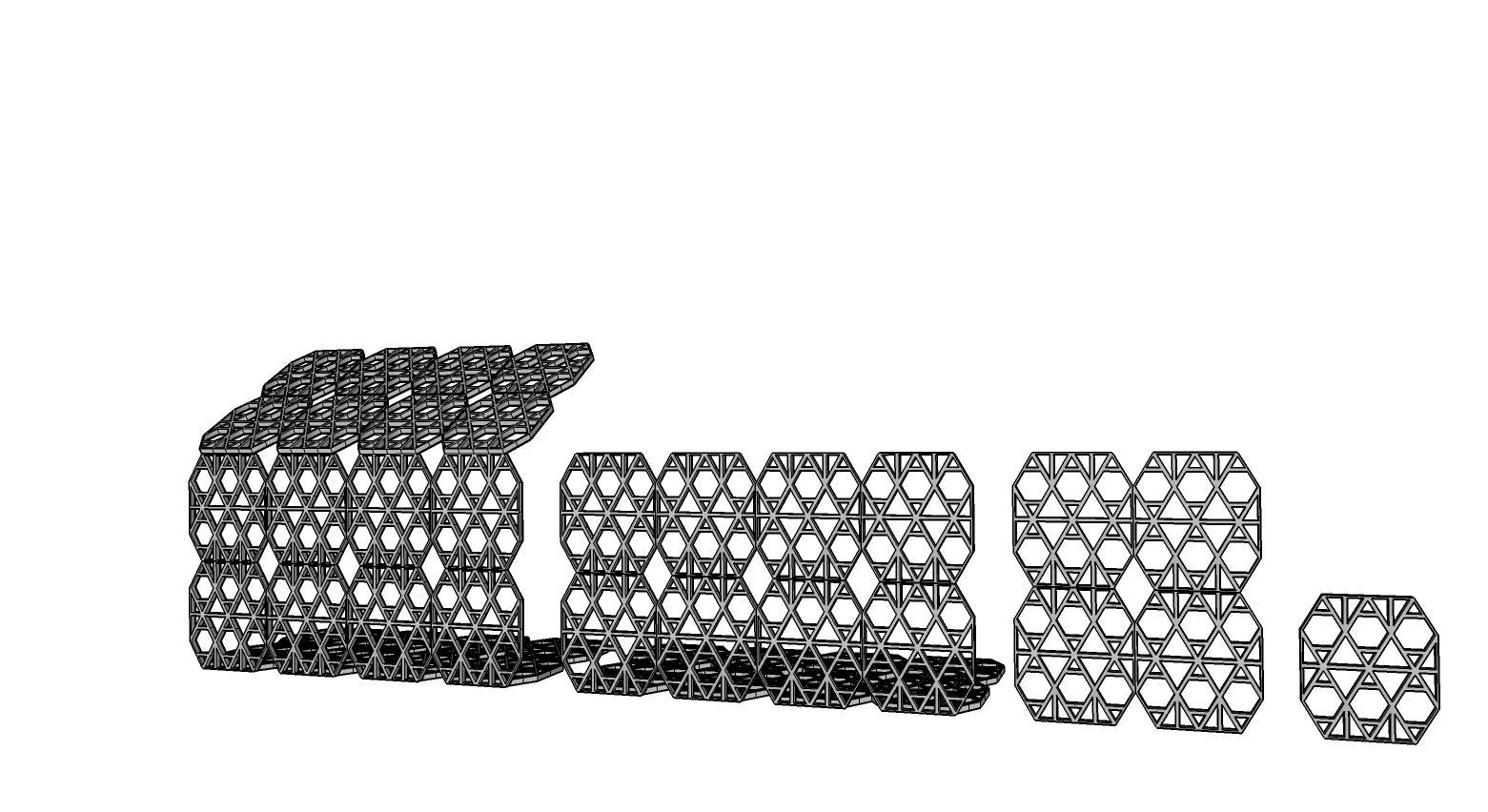 architectural shell 3D model animated | CGTrader