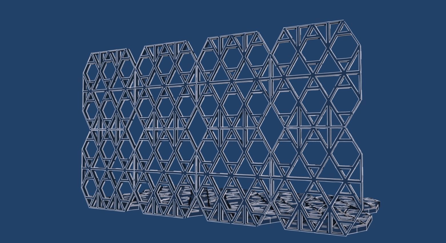 architectural shell 3D model animated | CGTrader