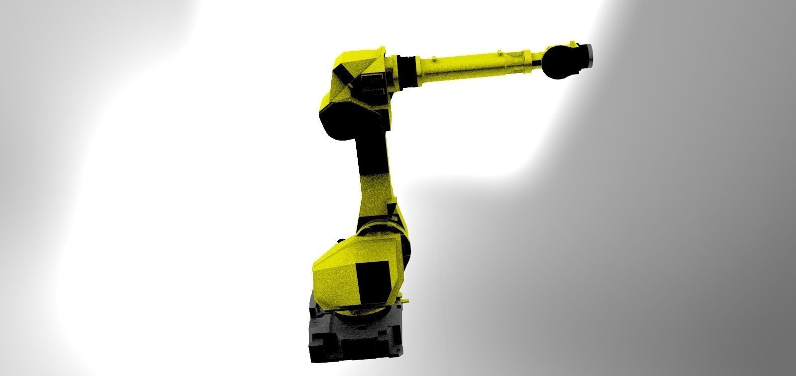 Fanuc M-710iC70 free 3D model | CGTrader