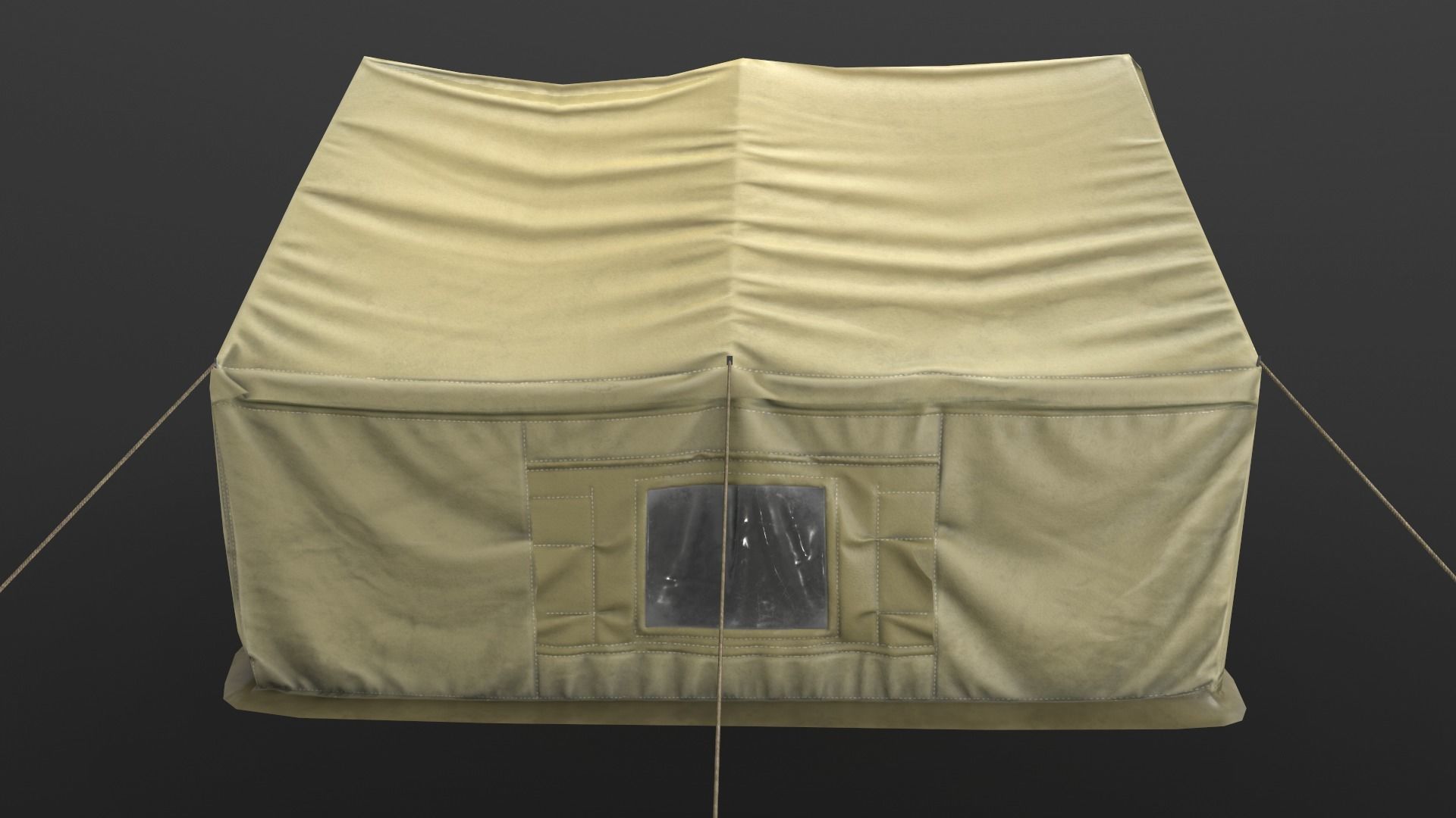 3D model Low poly Tent VR / AR / low-poly | CGTrader