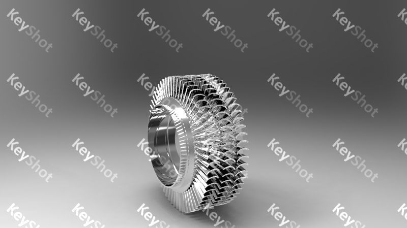 compressor blisk free 3D model | CGTrader