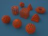 Standard geometric primitives 3D model 3D printable | CGTrader