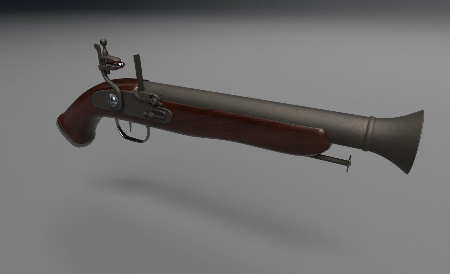 Flintlock Gun 3D model | CGTrader