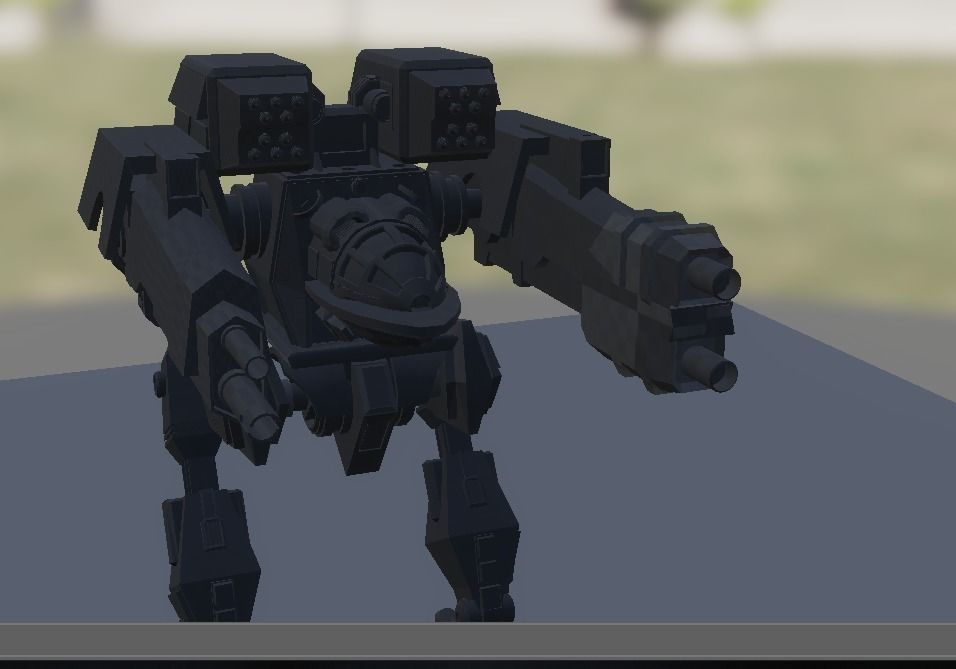 War Mech 3D model | CGTrader