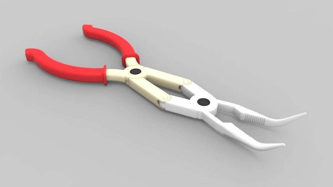 Double-X Pliers free 3D model | CGTrader