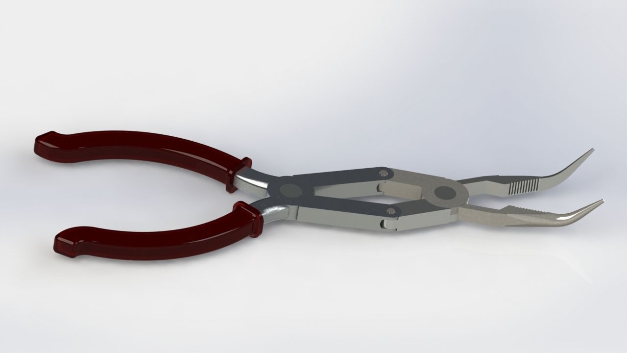 Double-X Pliers free 3D model | CGTrader