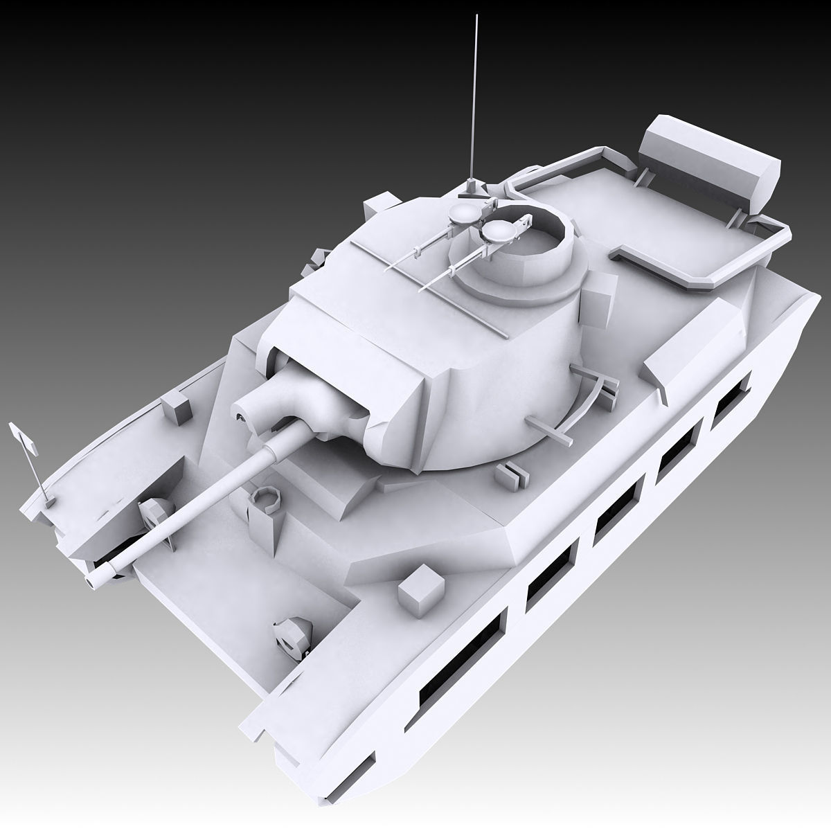 Matilda Tank 3D model | CGTrader