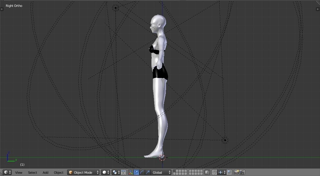 Realistic anime female 3D model rigged | CGTrader