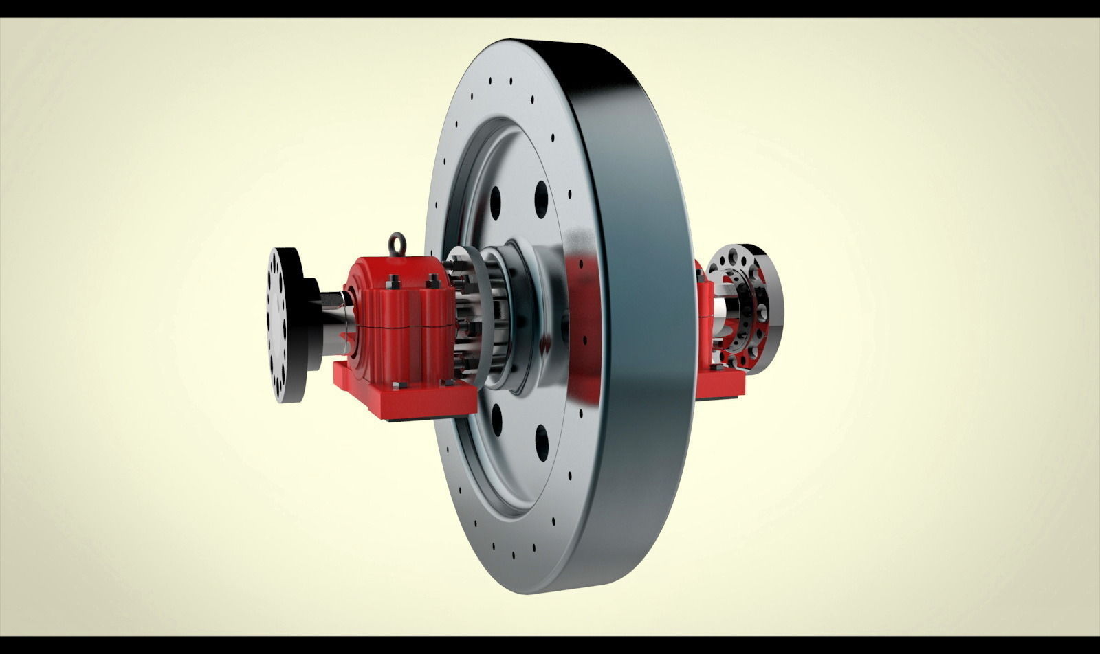 Fly Wheel Assembly free 3D model | CGTrader