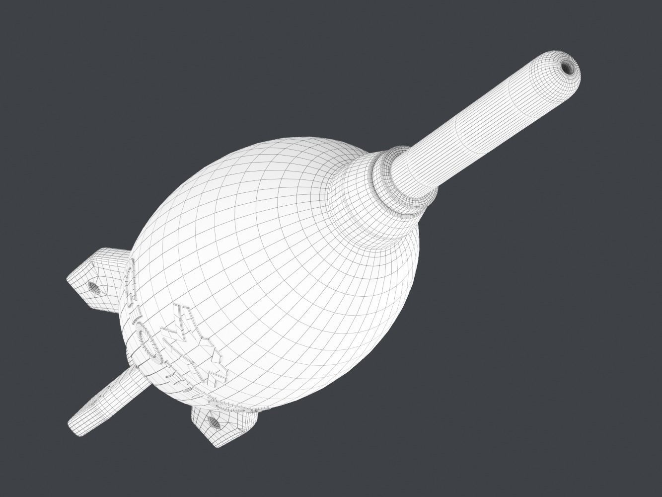 Giottos Rocket Air Blower 3D model | CGTrader