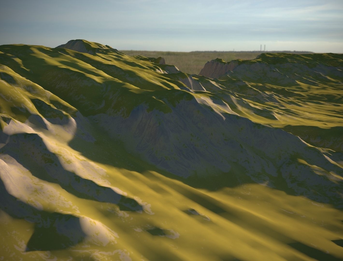 3D model Landscape 02 VR / AR / low-poly | CGTrader
