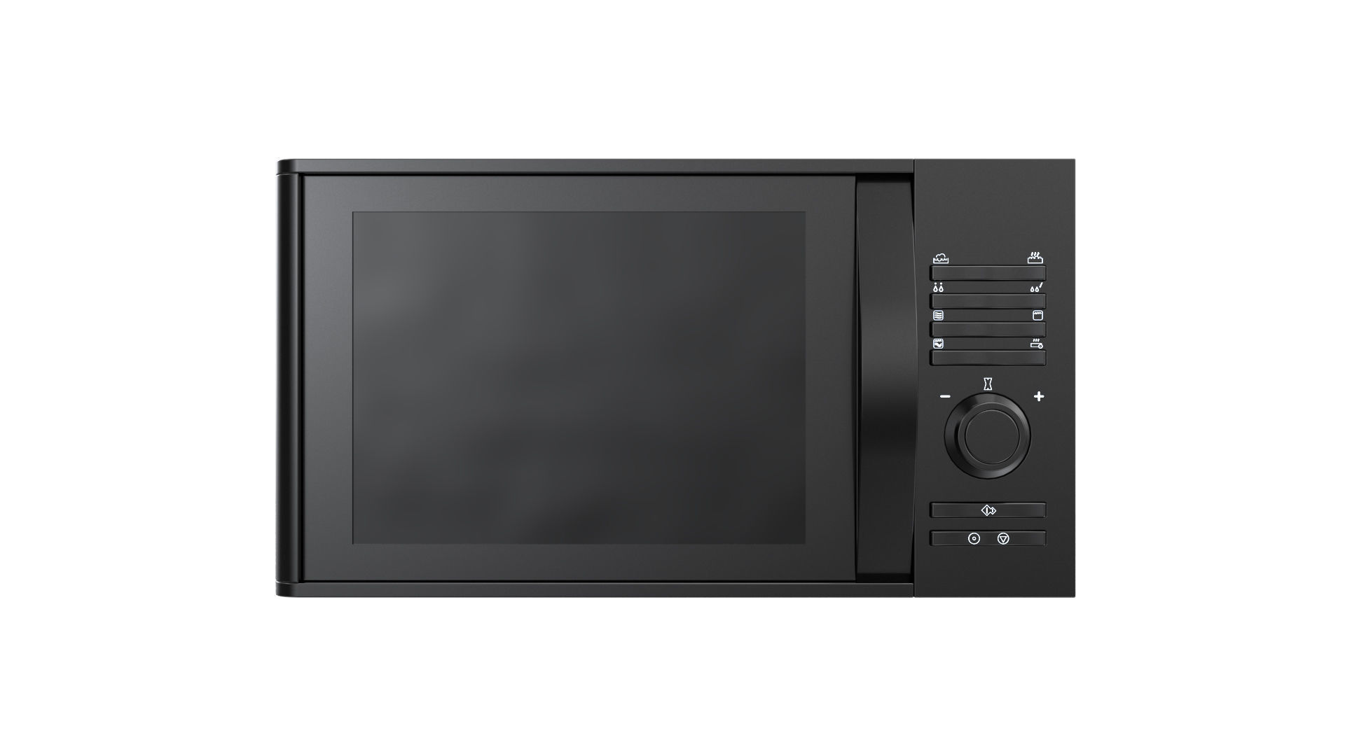 Black Microwave free 3D model | CGTrader