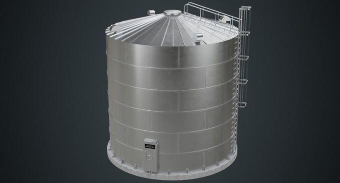 3D model Silo 1A VR / AR / low-poly | CGTrader