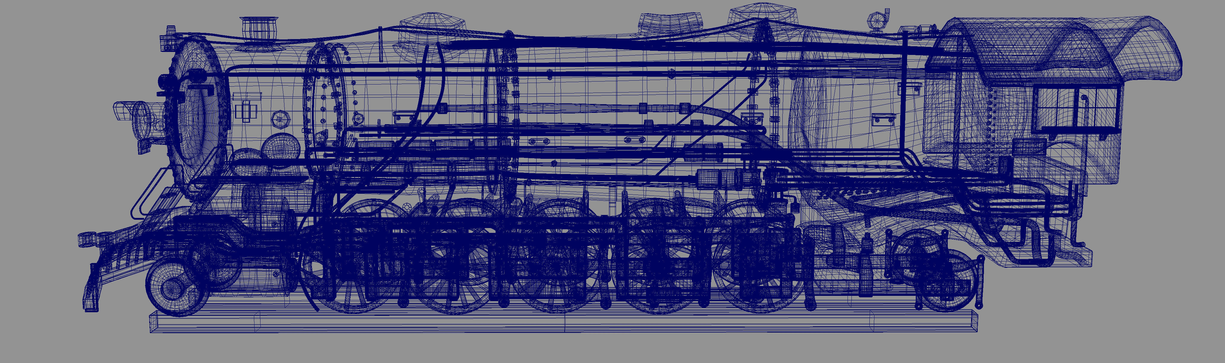 3D model Locomotive Steam Engine VR / AR / low-poly | CGTrader