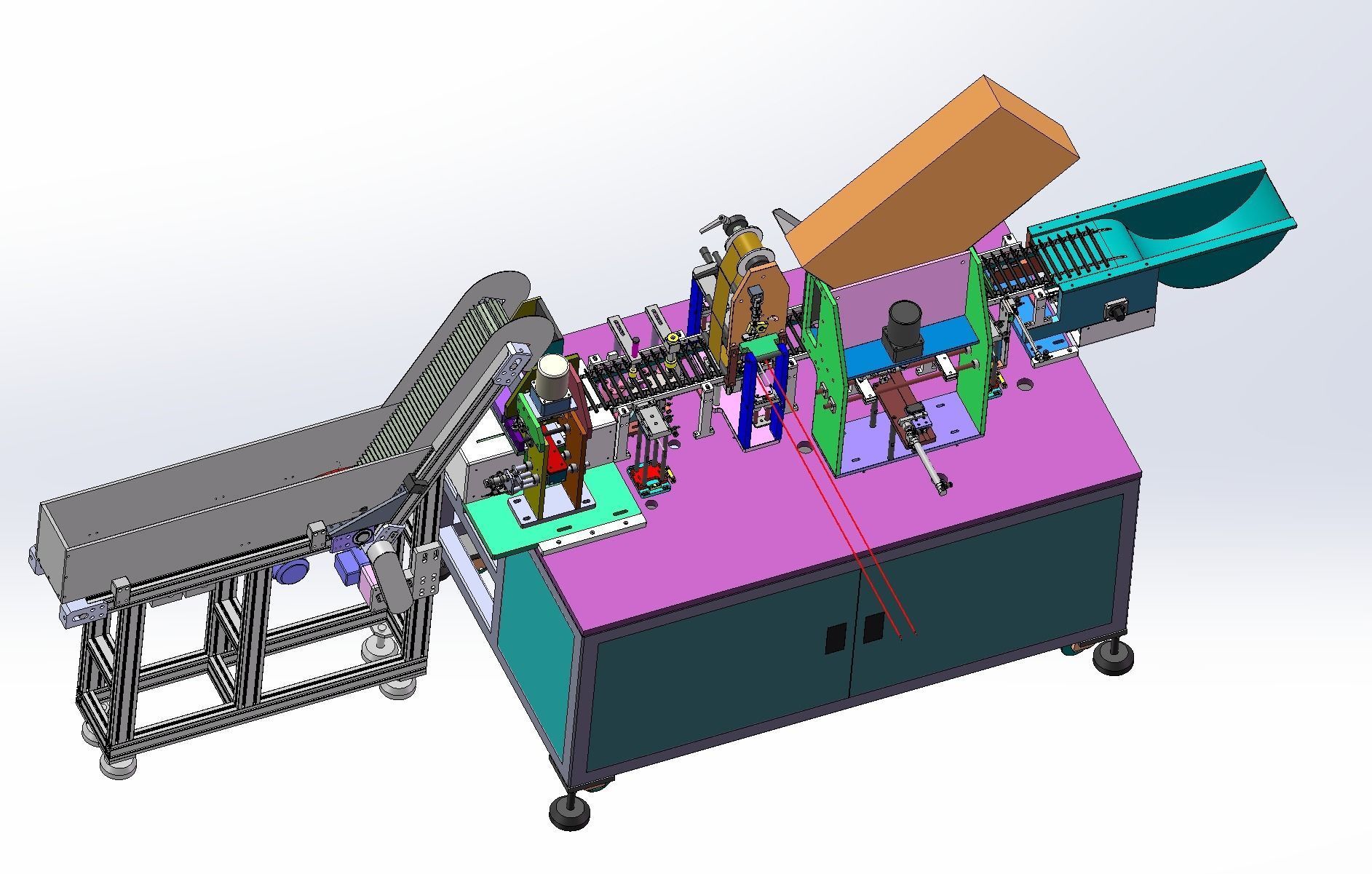 Pen assembly machine 3D model | CGTrader