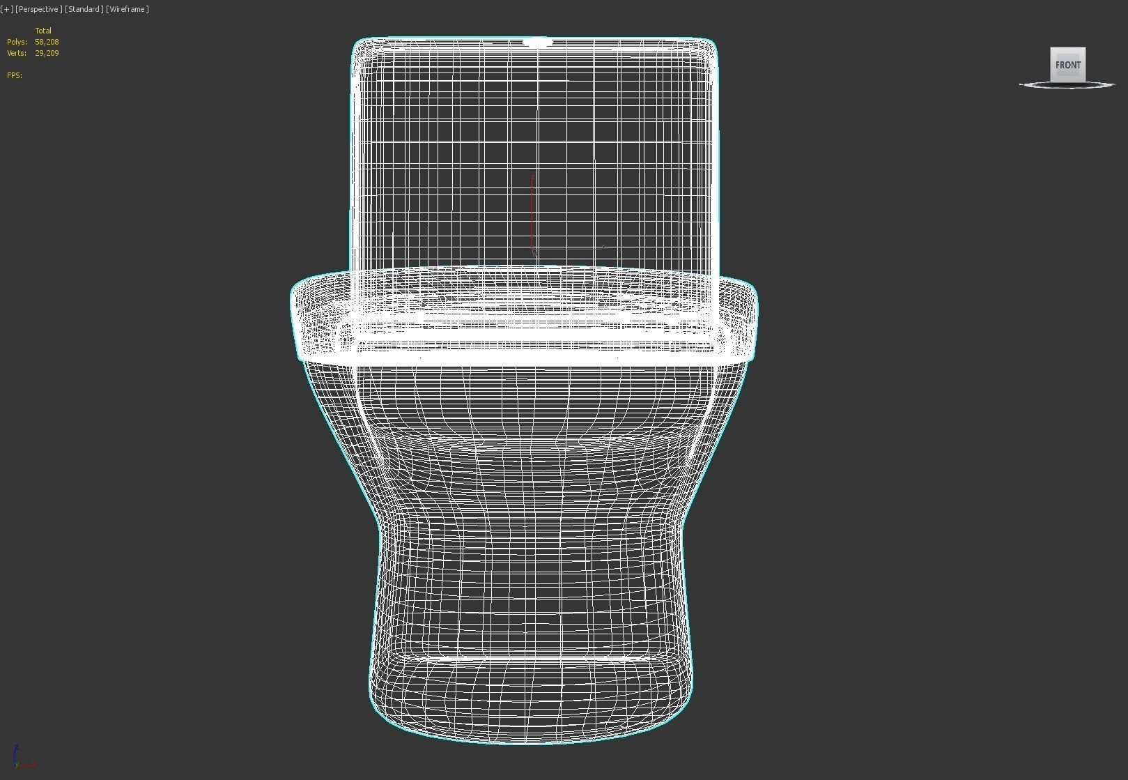 Toliet toilet free 3D model | CGTrader