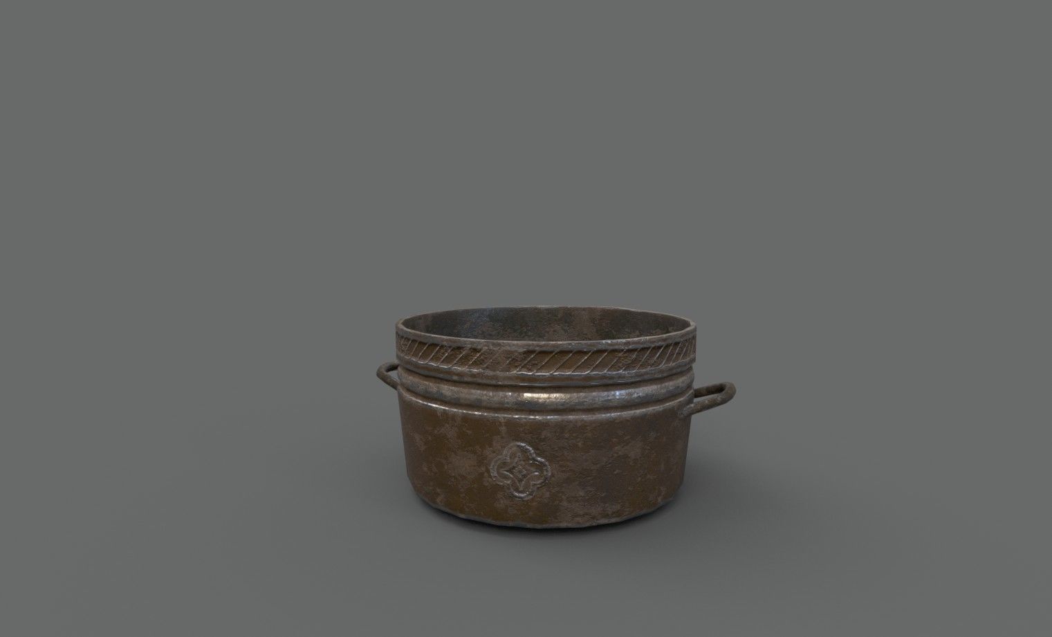3D model MEDIEVAL POT VR / AR / low-poly | CGTrader