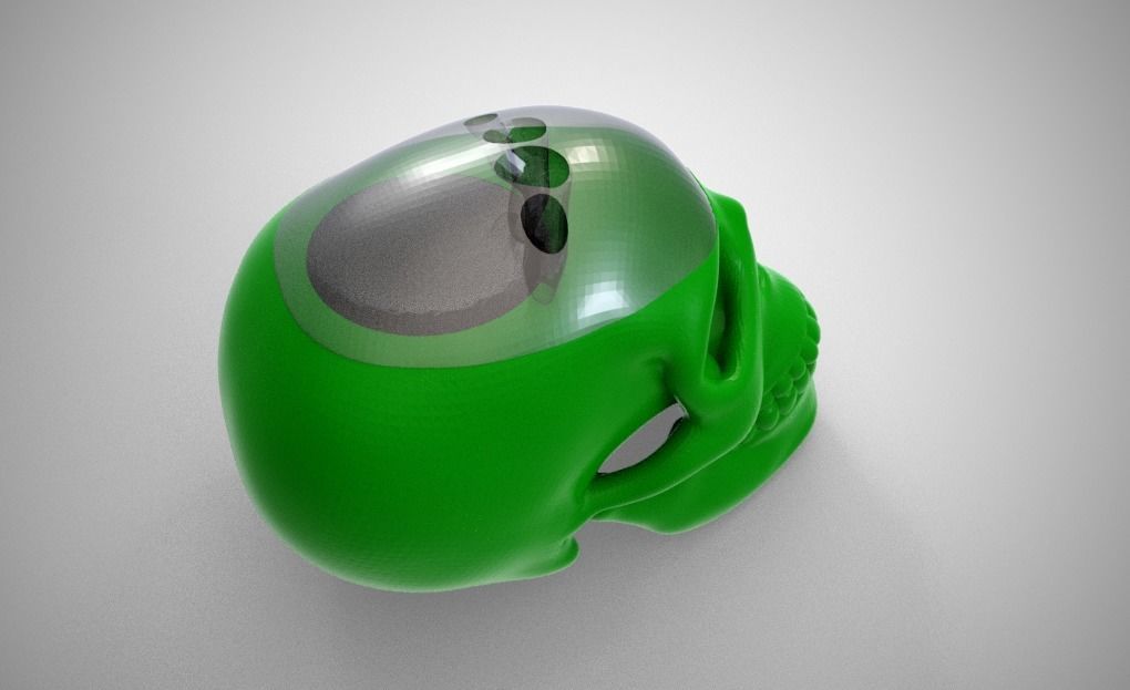 Skull Box 3D model 3D printable | CGTrader