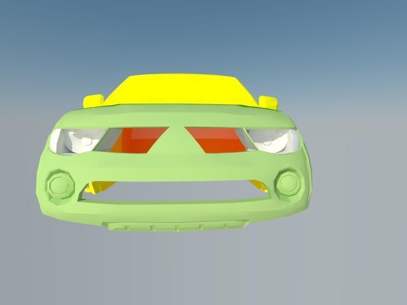 Mitsubishi L200 Triton 3D model 3D printable | CGTrader