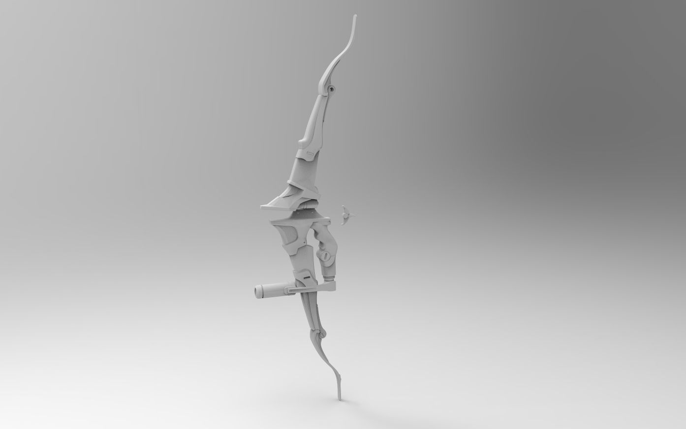 Classic Hanzo bow 3d printing files cosplay 3D model 3D printable ...