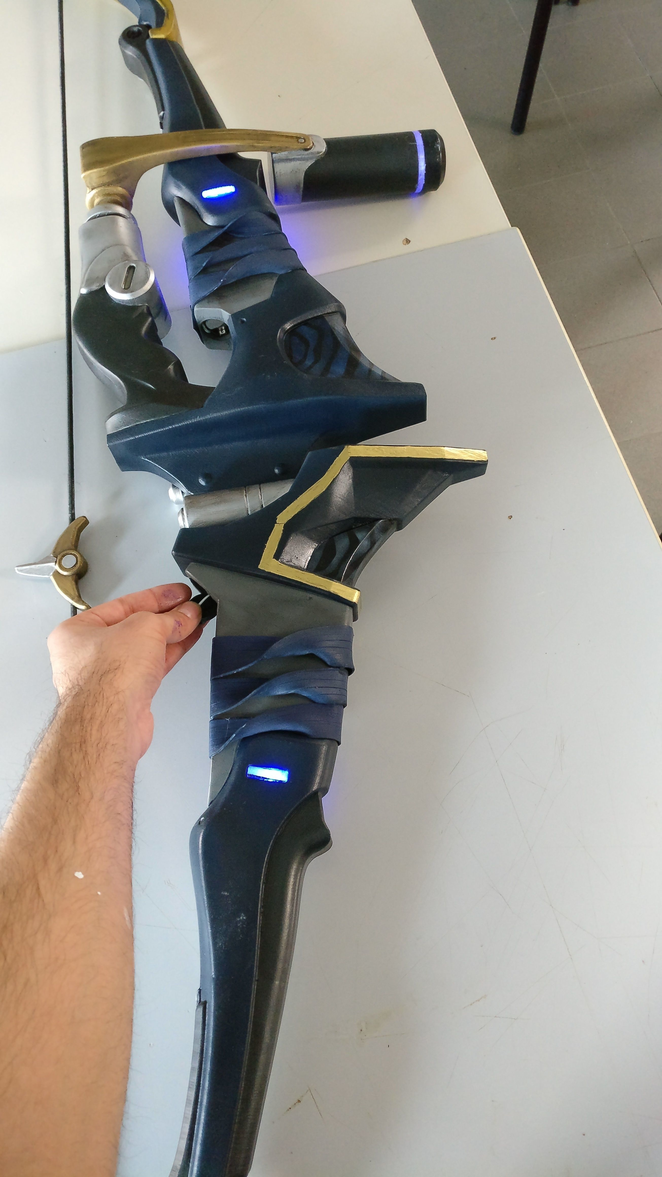 Classic Hanzo bow 3d printing files cosplay 3D model 3D printable ...