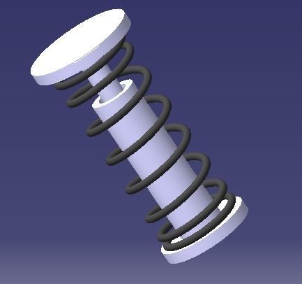 helical spring 3D model | CGTrader