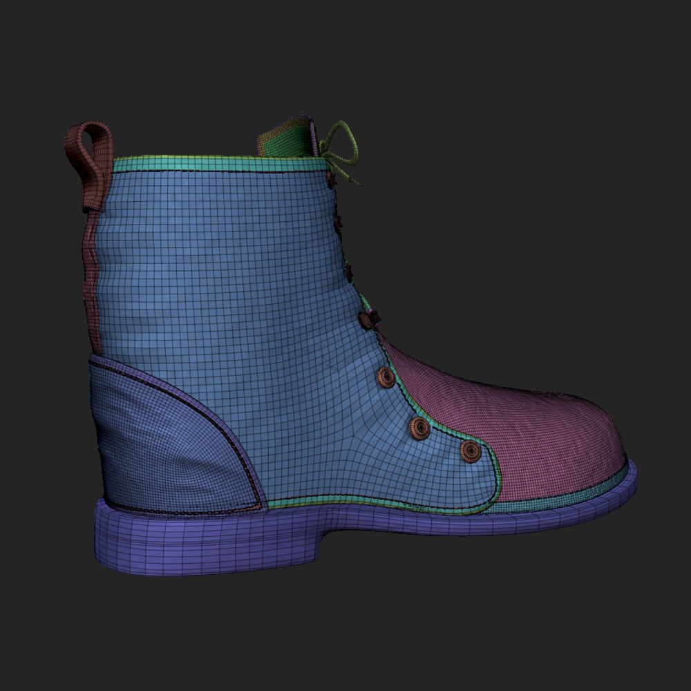 boots 3D model shoes 3D model | CGTrader