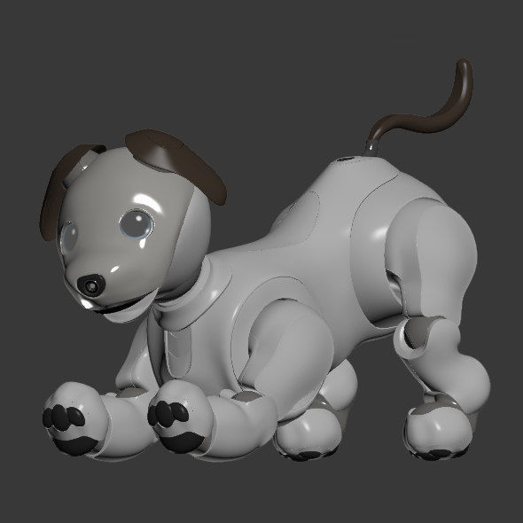 Sony Aibo ERS-1000 3D model | CGTrader