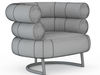 Armchair BIBENDUM 3D model | CGTrader