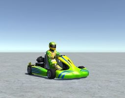 Animated Kart 3D Models | CGTrader