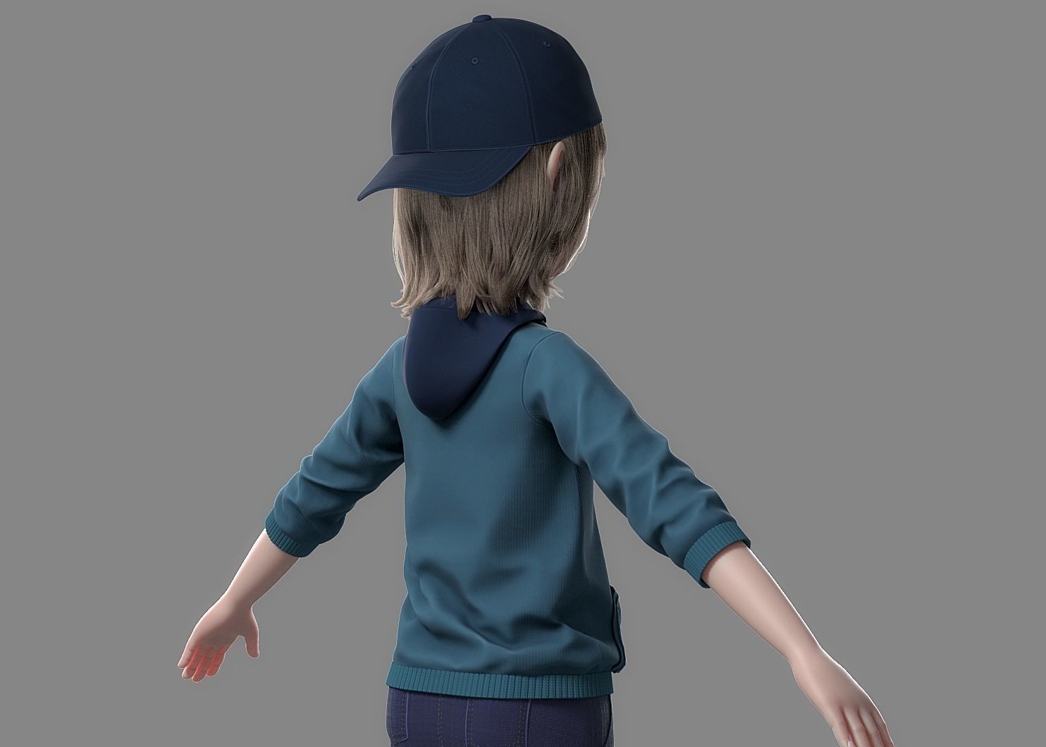 Cartoon Boy Rigged 3D model rigged | CGTrader