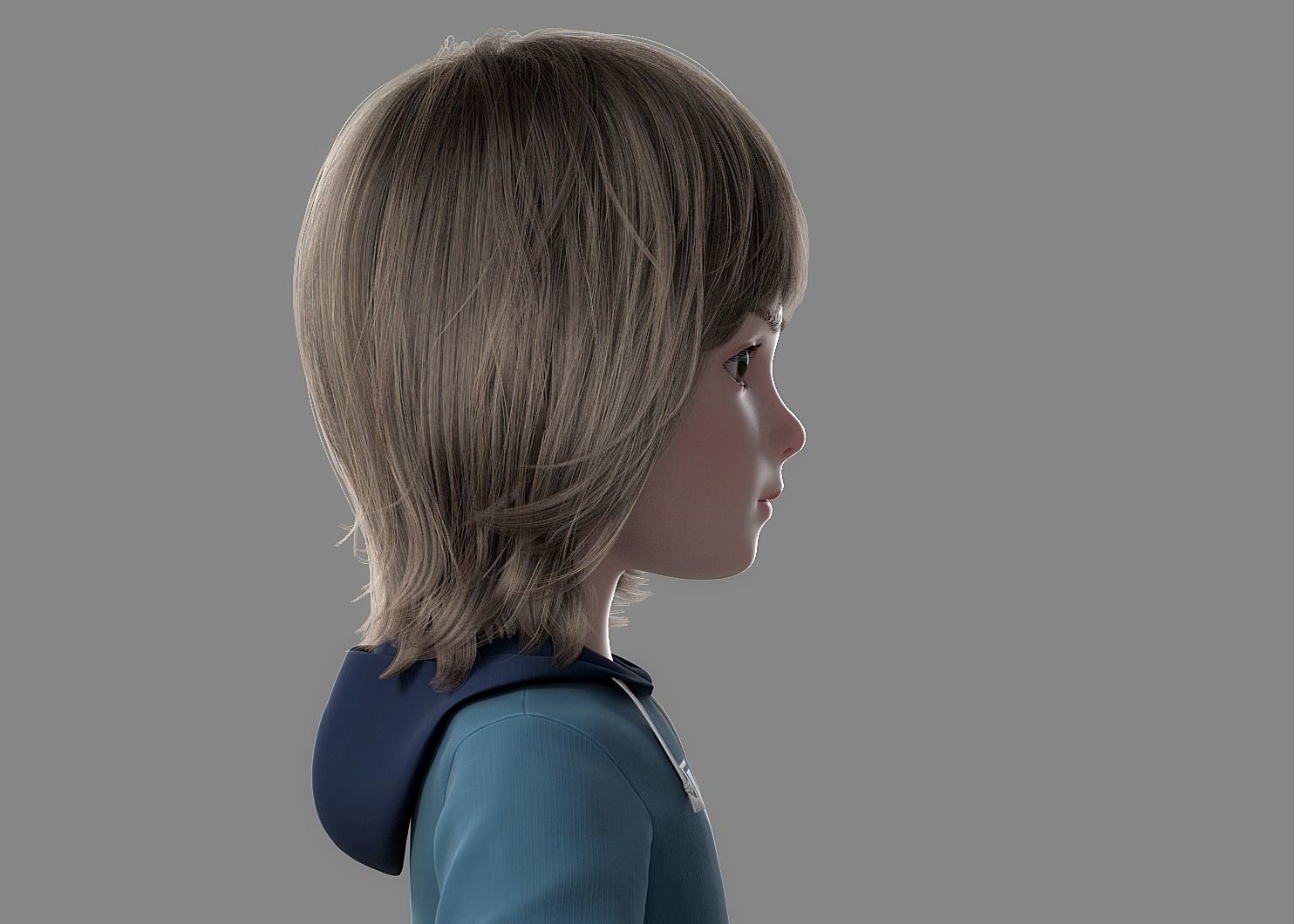 Cartoon Boy Rigged 3D model rigged | CGTrader