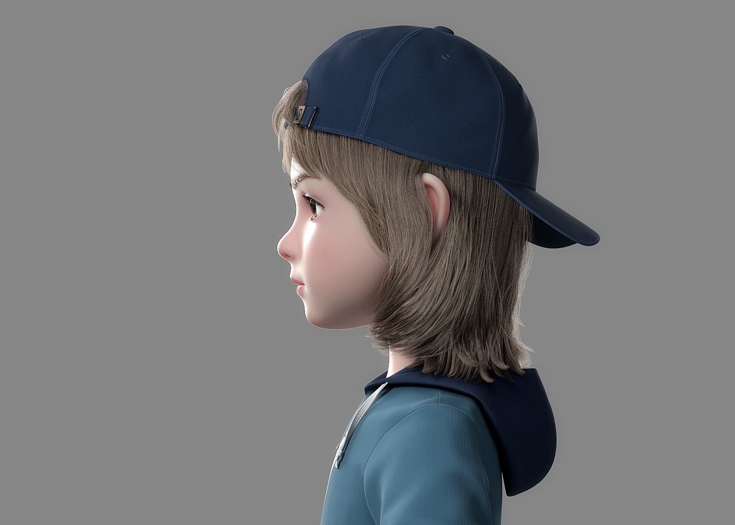 Cartoon Boy Rigged 3D model rigged | CGTrader