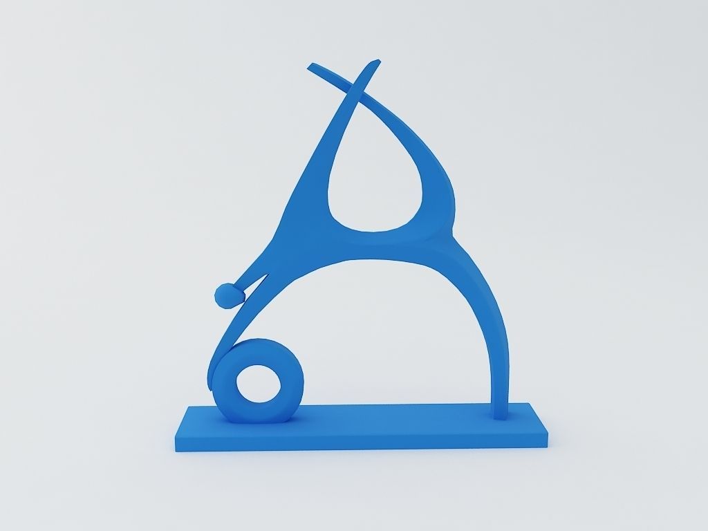 Abstract Modern Showpiece 3D model 3D printable | CGTrader