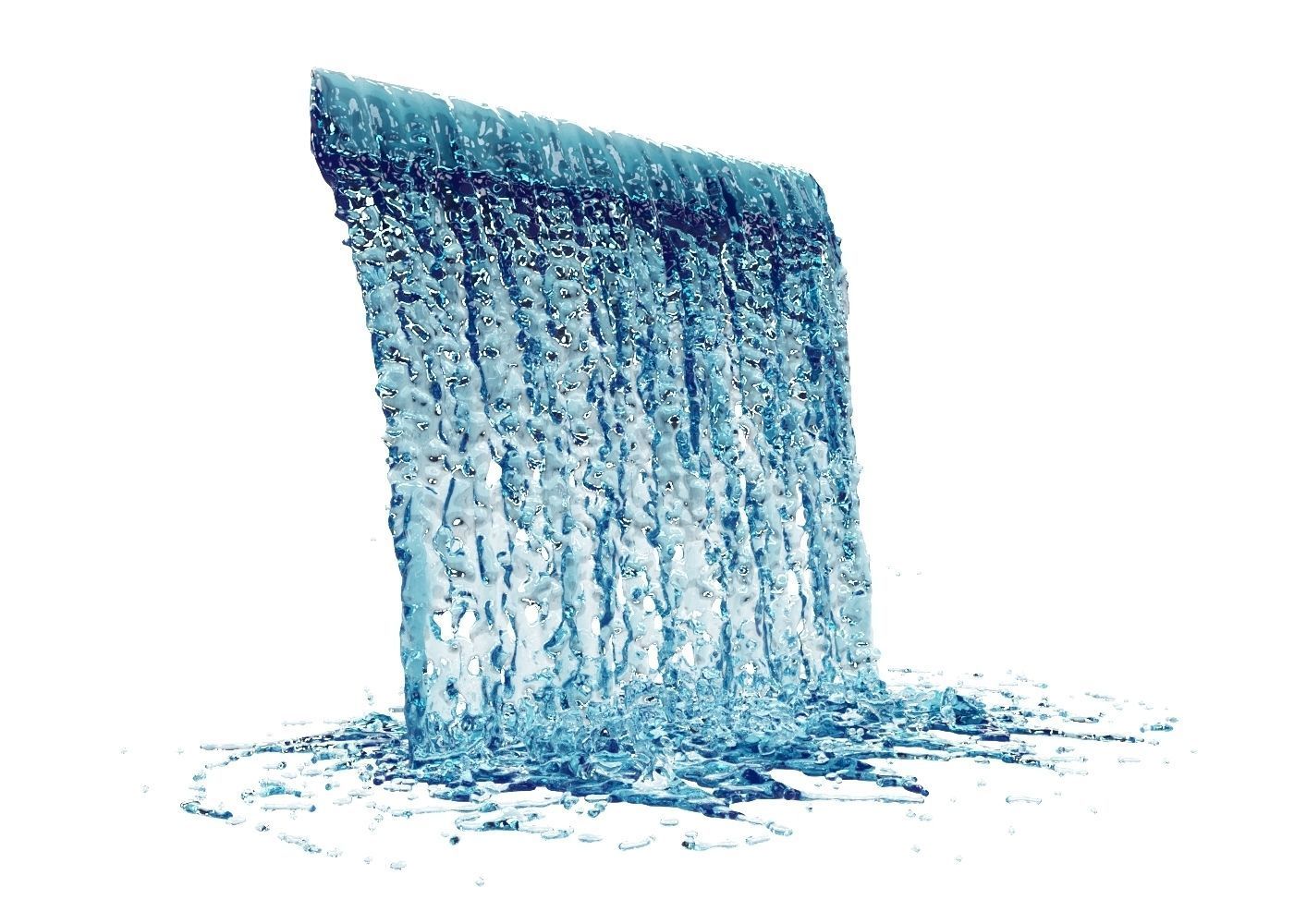 Waterfall 3D model | CGTrader