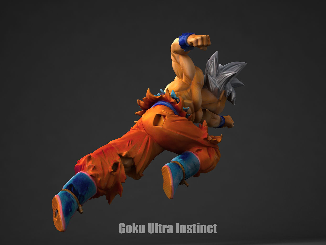 Goku Ultra Instinct 3D model | CGTrader