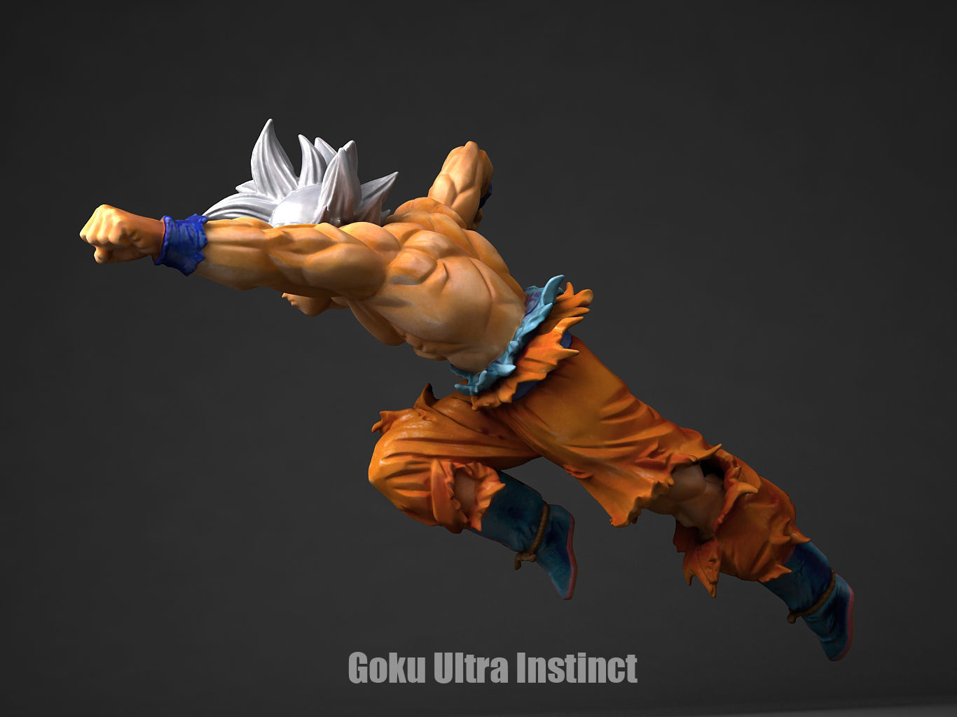 Goku Ultra Instinct 3D model | CGTrader
